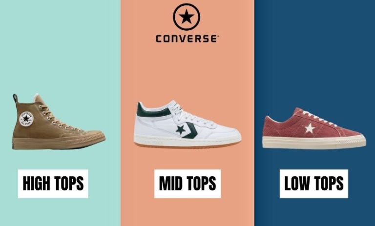 Converse High Tops vs Mid Tops vs Low Tops: (Which Style is Right for ...