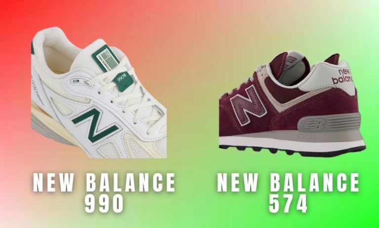 New Balance 990 Vs. 574: (Quick Comparison!) - Shoes Matrix